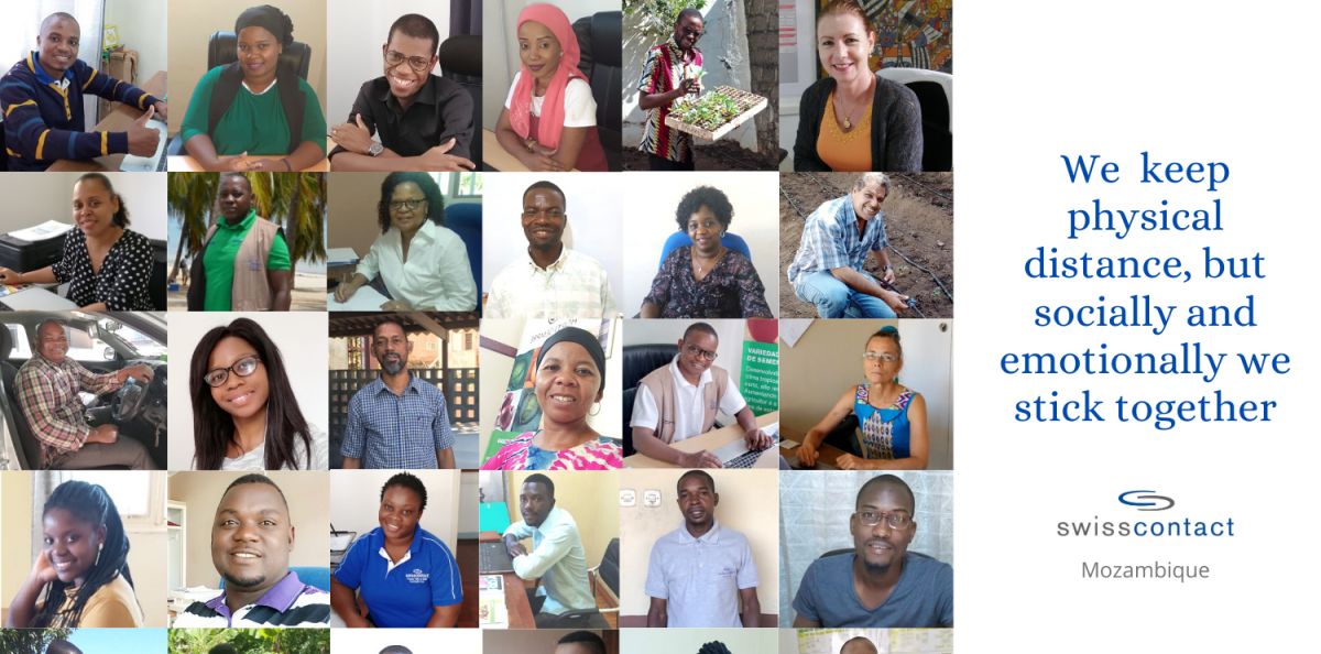 We keep physical distance, but socially and emotionally we stick ...