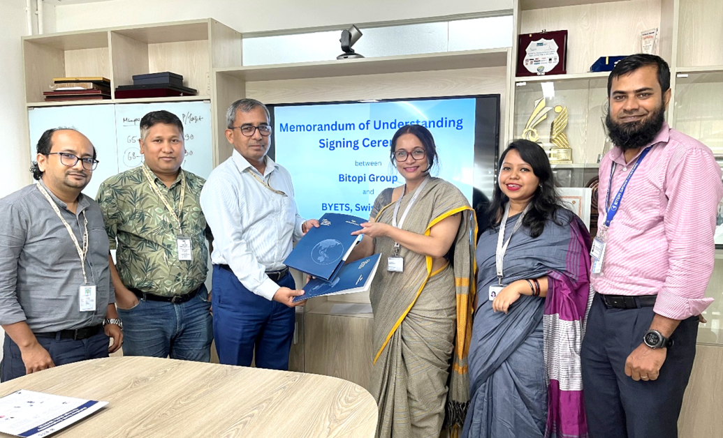 BYETS project signs Memorandum of Understanding (MoU) with the Bitopi ...