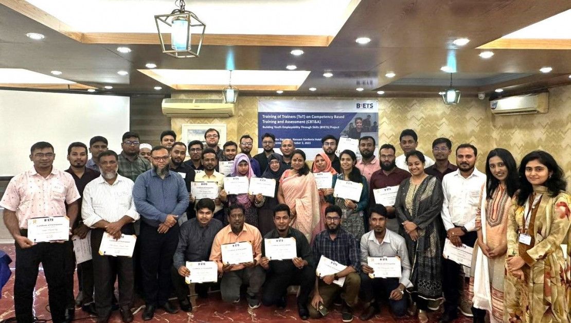BYETS project organised a four-day long Training of Trainers (ToT) on ...
