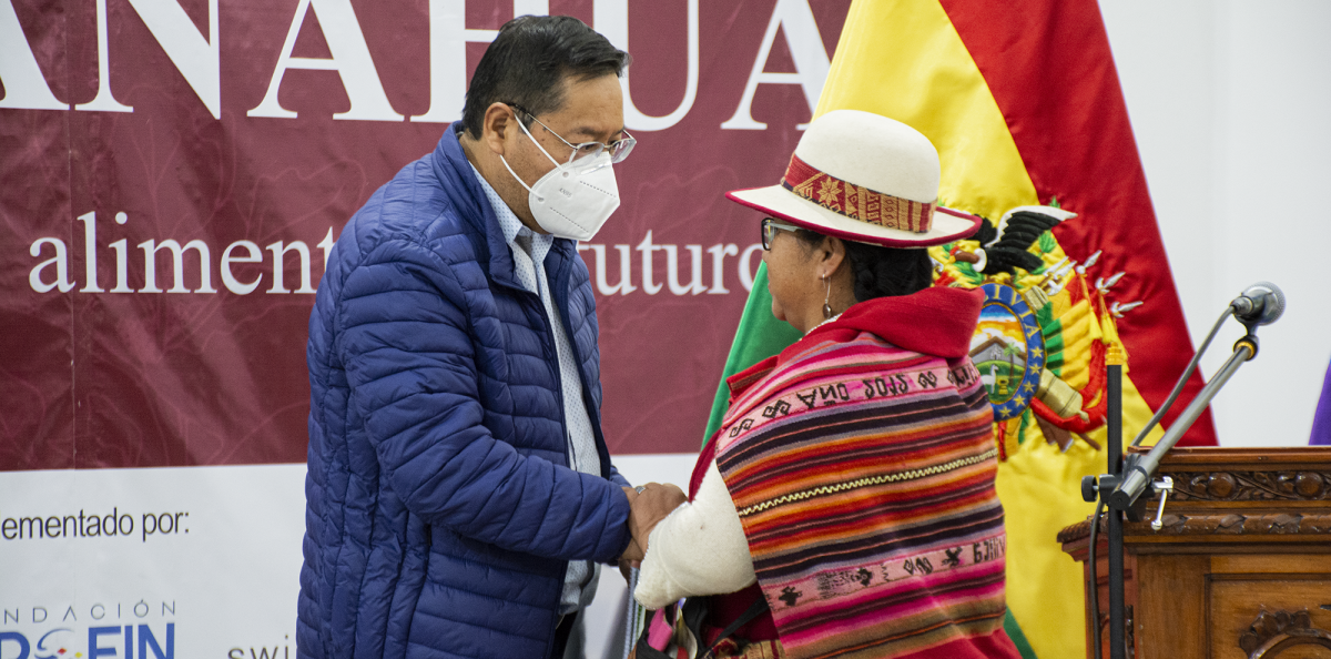 Presentación del plan estratégico de la Cañahua, el alimento del futuro ...